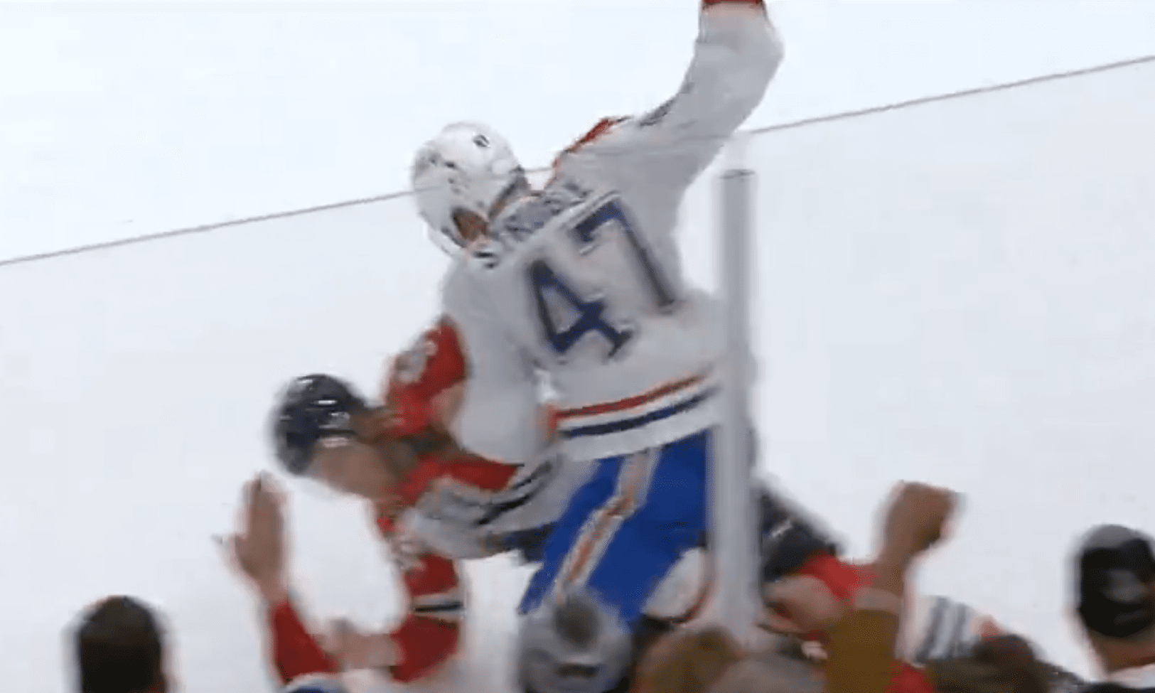 GOTTA SEE IT: Canadiens Jay Struble's Big Hit And Fight | Montreal ...